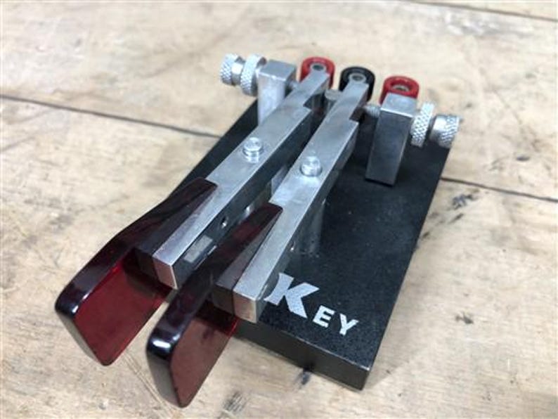 Rare Trac-key, Morse Code, Telegraph Key, Ham Radio, Vintage, N - Etsy