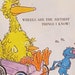1971 Sesame Street Matted Vintage 8x10 Print Grover, Big Bird - Etsy
