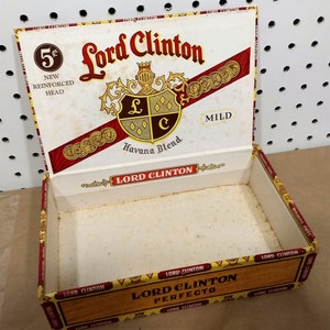 Lord Clinton Perfecto Cigar Box - Etsy