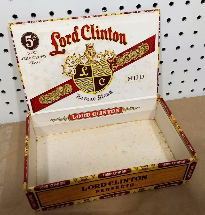 Lord Clinton Perfecto Cigar Box - Etsy