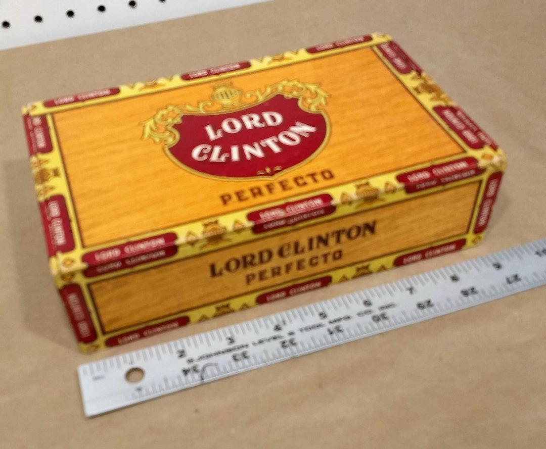 Lord Clinton Perfecto Cigar Box - Etsy