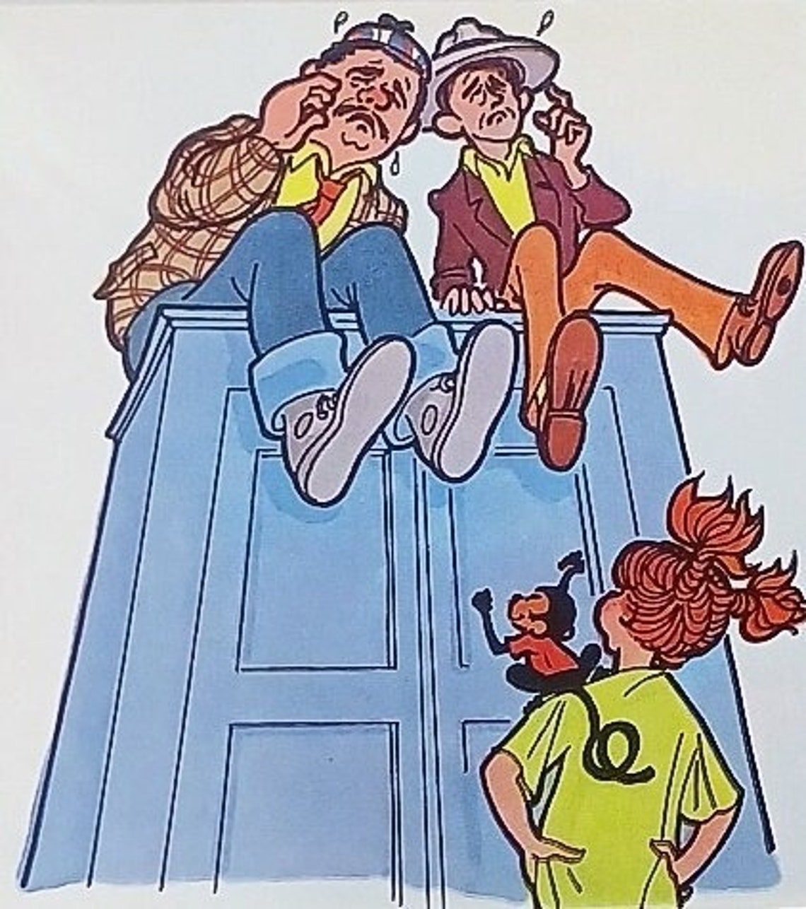 1974 Pippi Longstocking Matted Vintage 8x10 Print - Etsy