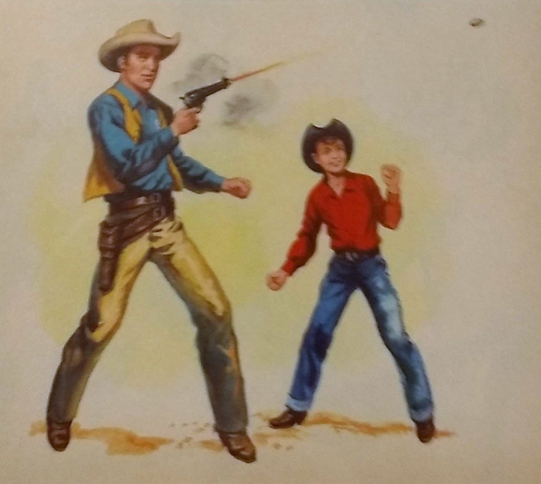 1958 Gunsmoke Matted Vintage 8x10 Print Marshall Dillon - Etsy