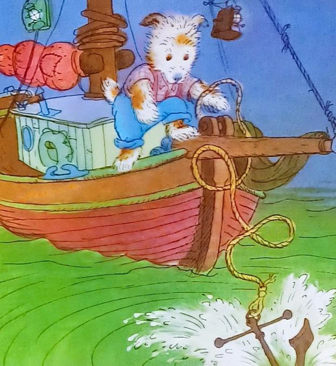 1953 Scuppers the Sailor Dog Matted Vintage 8x10 Print - Etsy