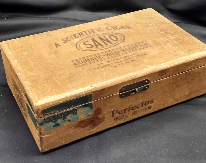 Sano Perfectos Wooden Cigar Box - Etsy