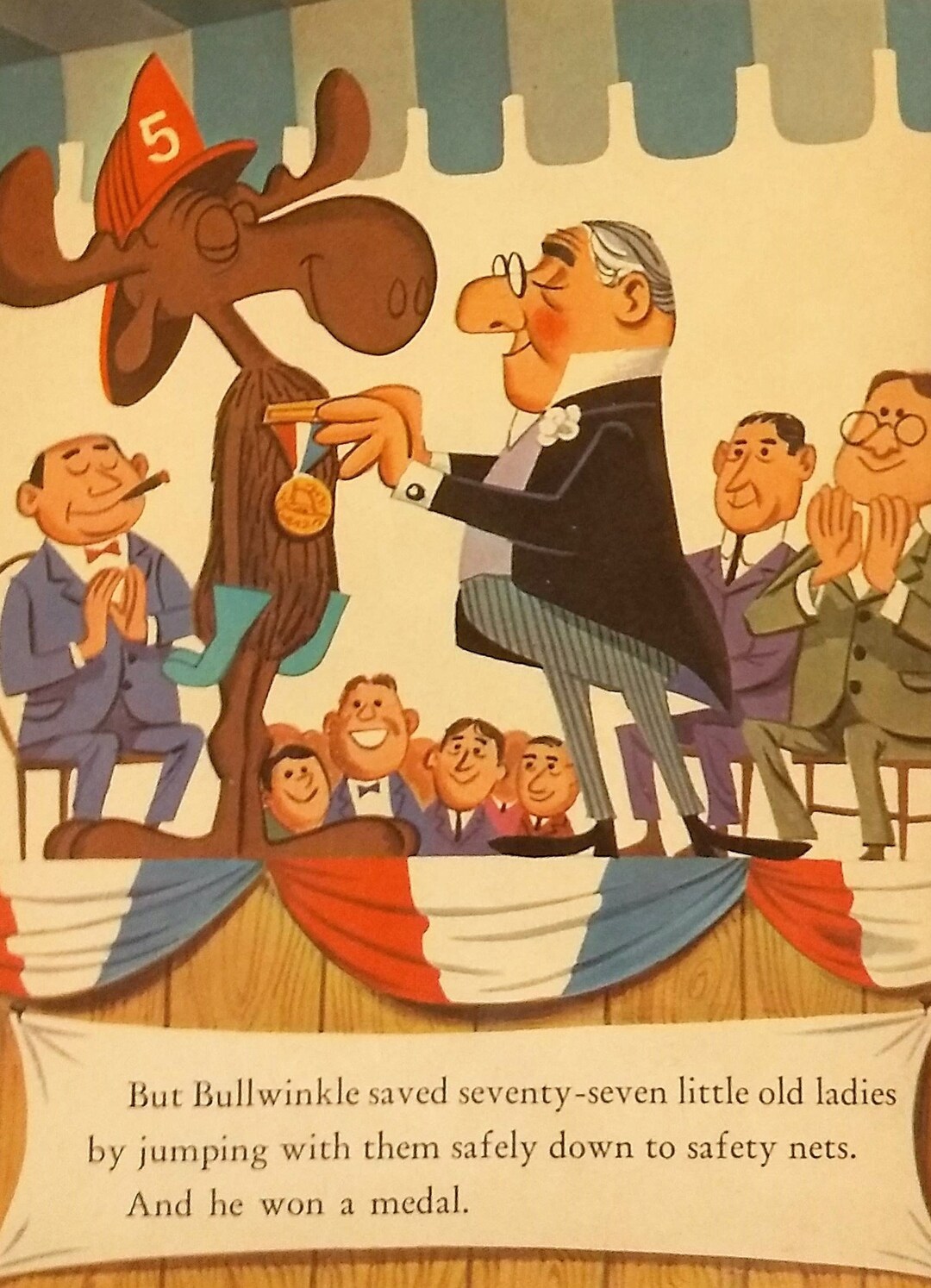 1962 Bullwinkle Matted Vintage 8x10 Print - Etsy