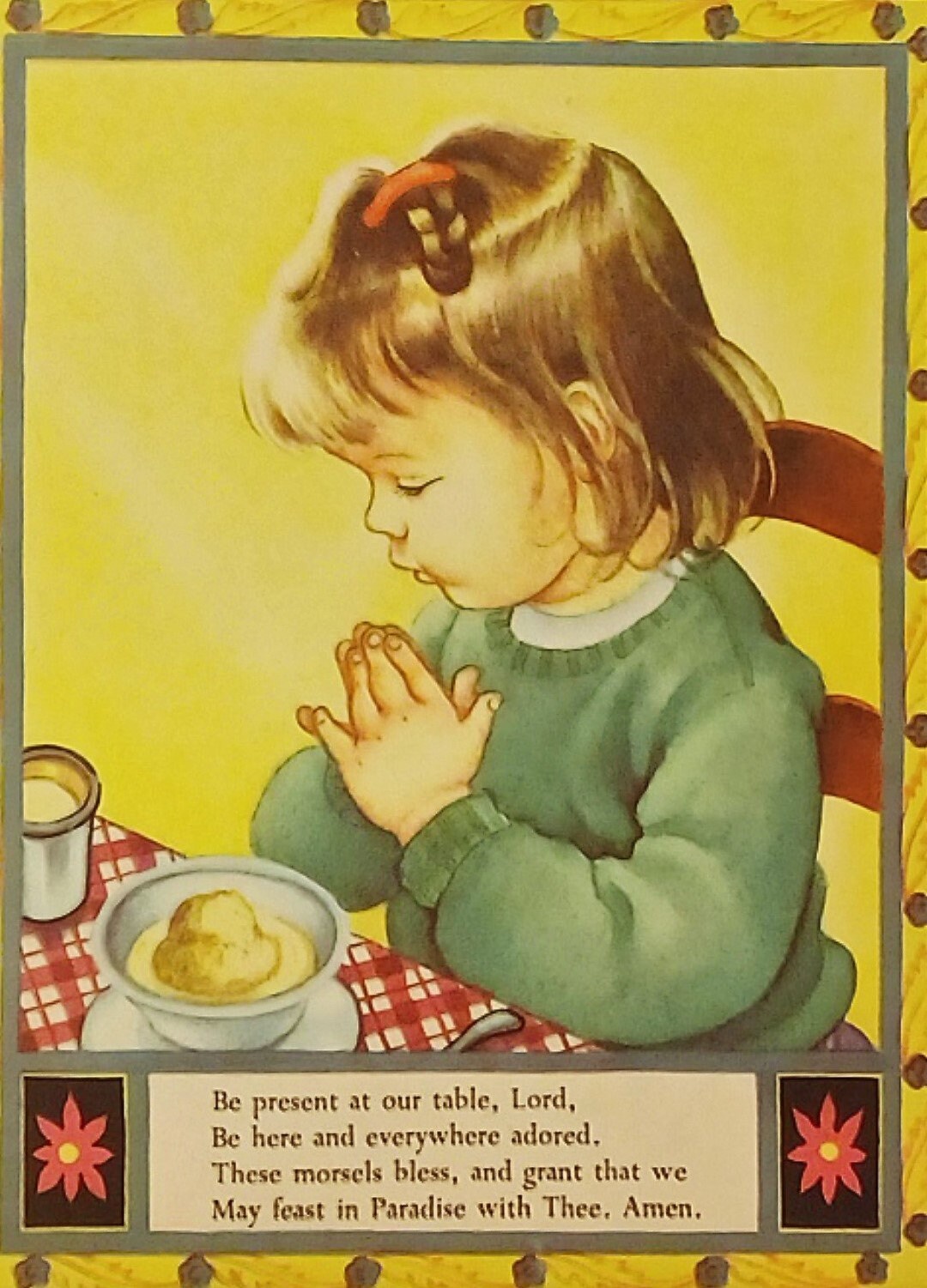 1952 Eloise Wilkin Child's Prayer Matted Vintage 8x10 Print - Etsy
