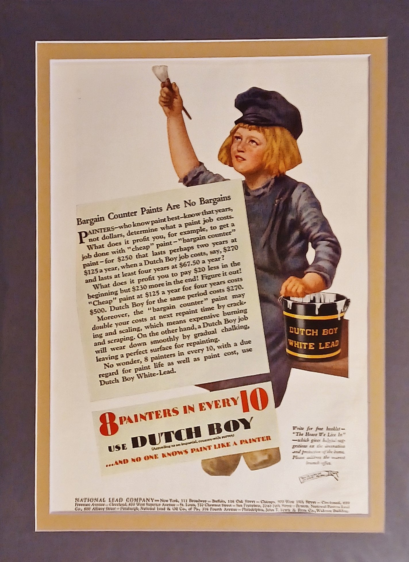 Dutch Boy Lead Paint