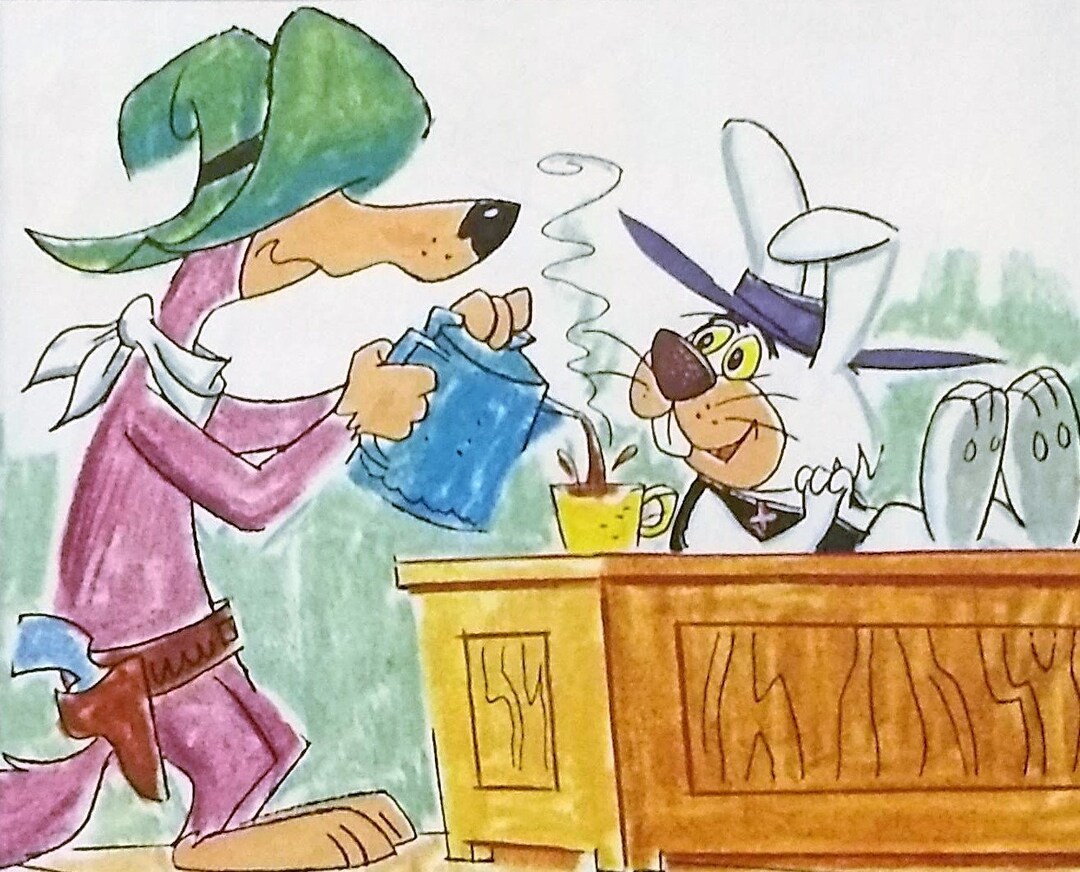 1964 Sheriff Ricochet Rabbit Matted Vintage 8x10 Print - Etsy