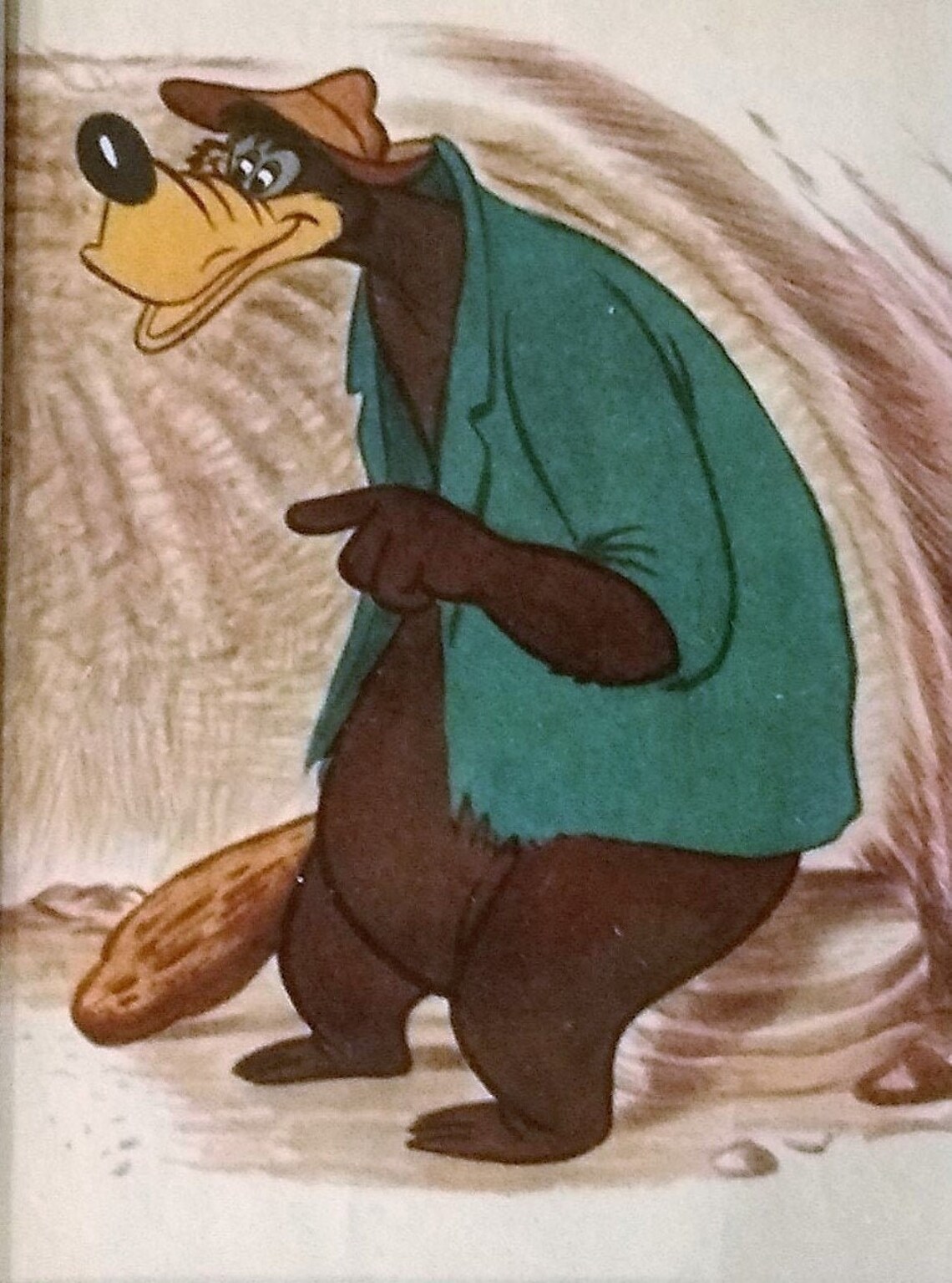 1947 Uncle Remus Matted Vintage Disney 8x10 Print Brer Bear - Etsy
