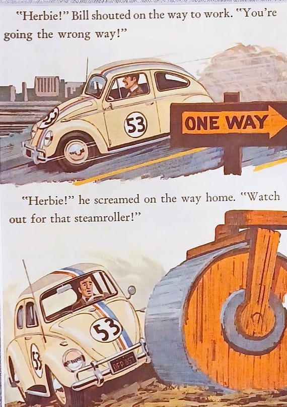 Herbie The Love Bug Side View