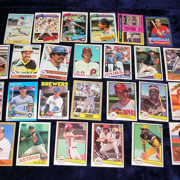 Baseball Card Lot - Etsy