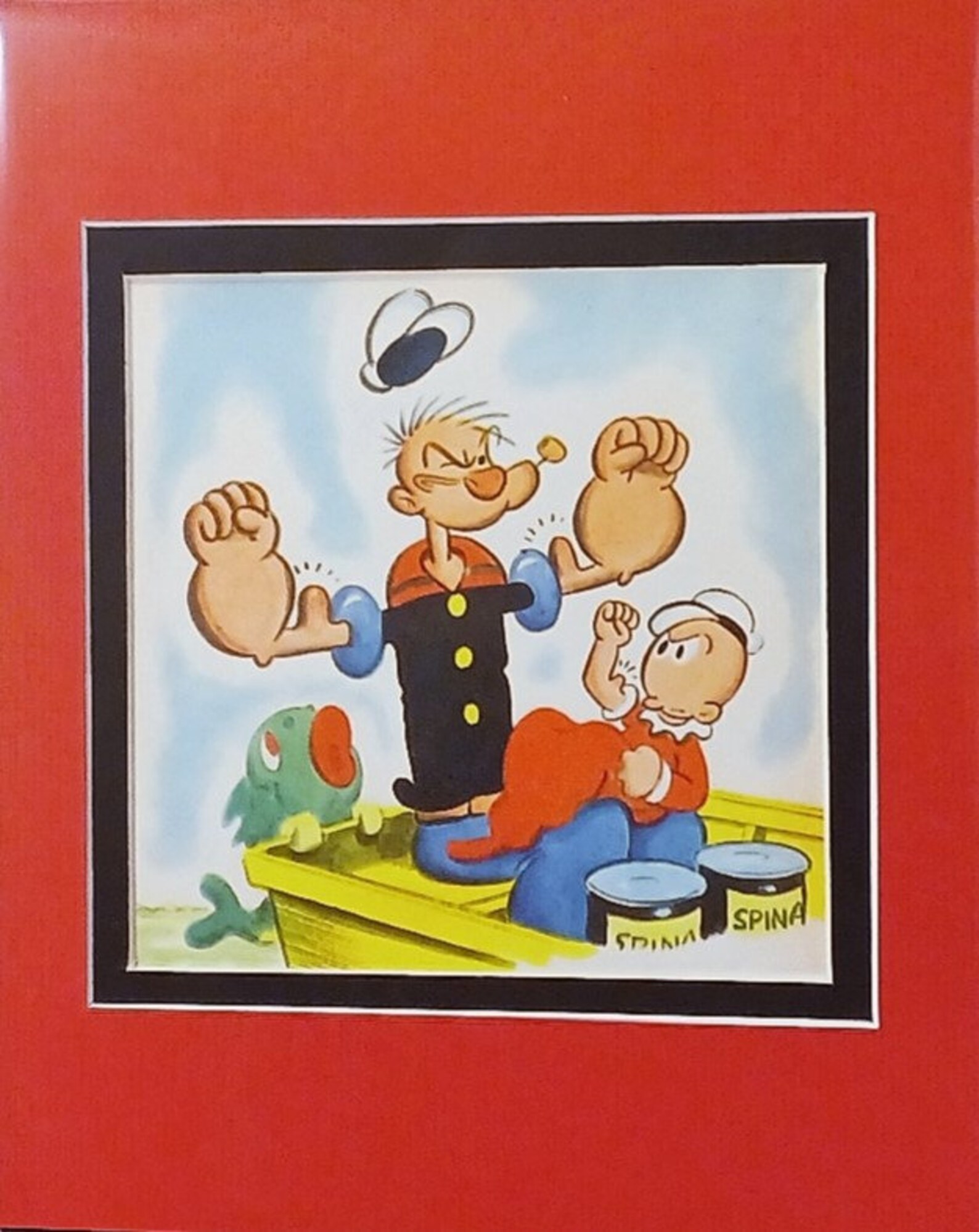 1979 Popeye Matted Vintage 8x10 Print - Etsy