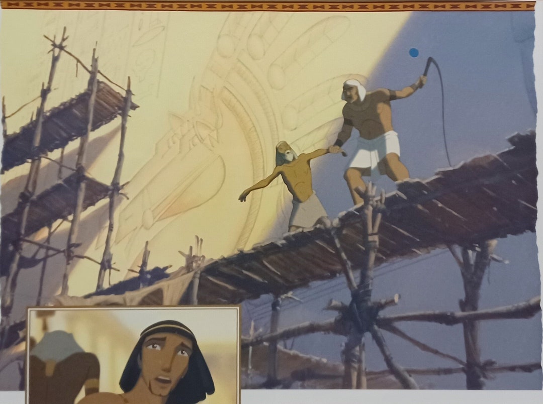 Prince of Egypt Movie Matted 8x10 Print Moses Exodus Pharoh - Etsy