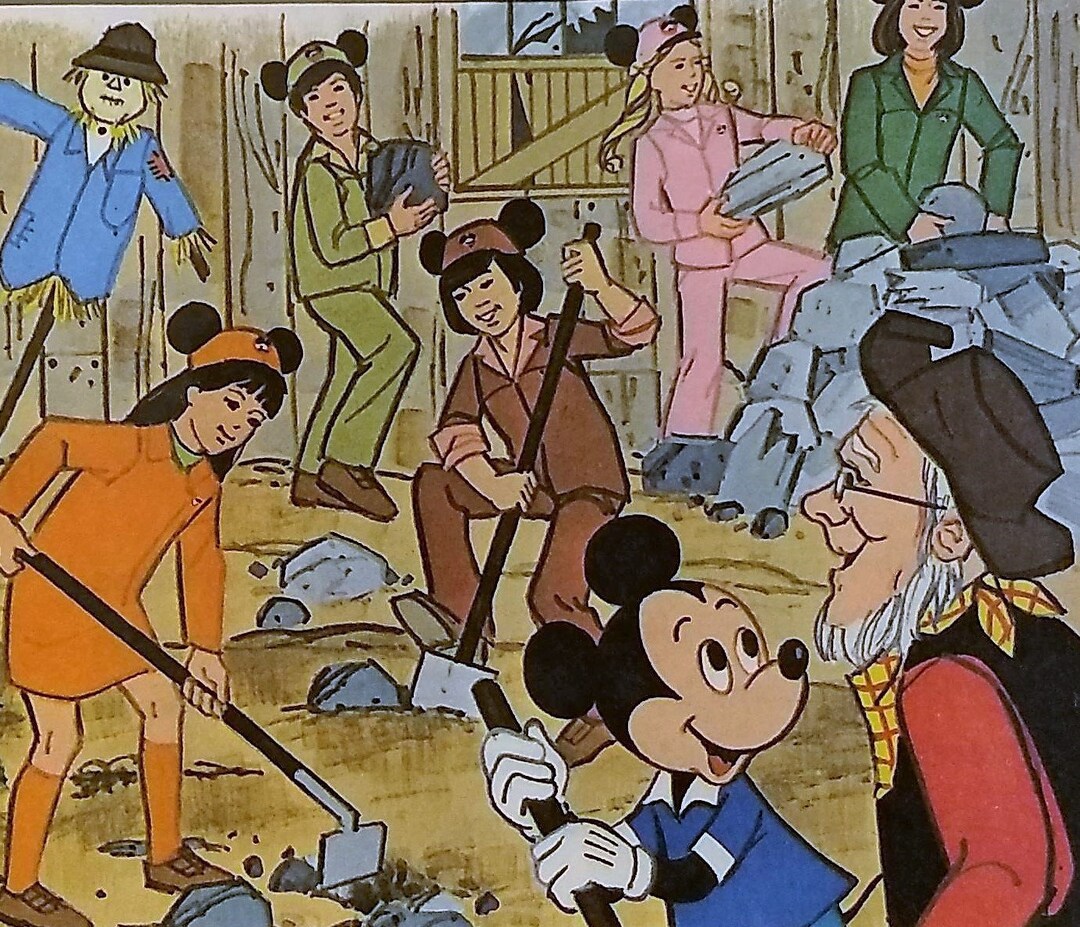 1977 Mickey Mouse & Mousketeers Matted Vintage Disney 8x10 Print - Etsy