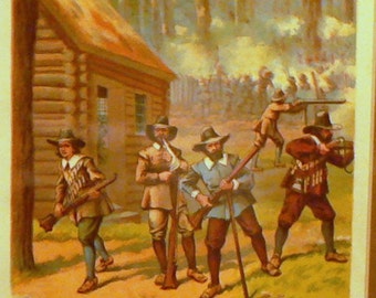 Pilgrims Indians - Etsy