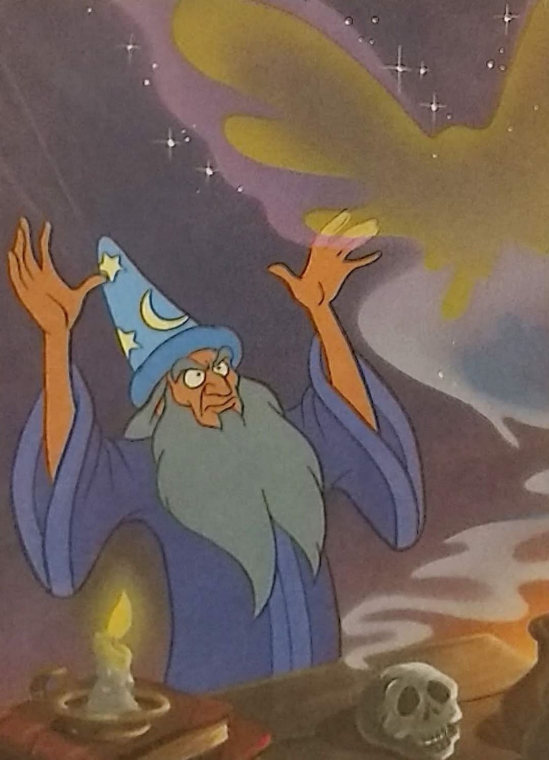 Walt Disney's Fantasia Wizard Matted Vintage 8x10 Print Mickey Mouse - Etsy