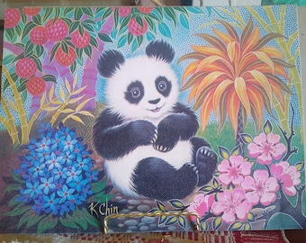 K Chin Lithograph - Etsy