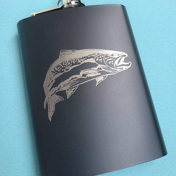 Fishing Flask - Etsy