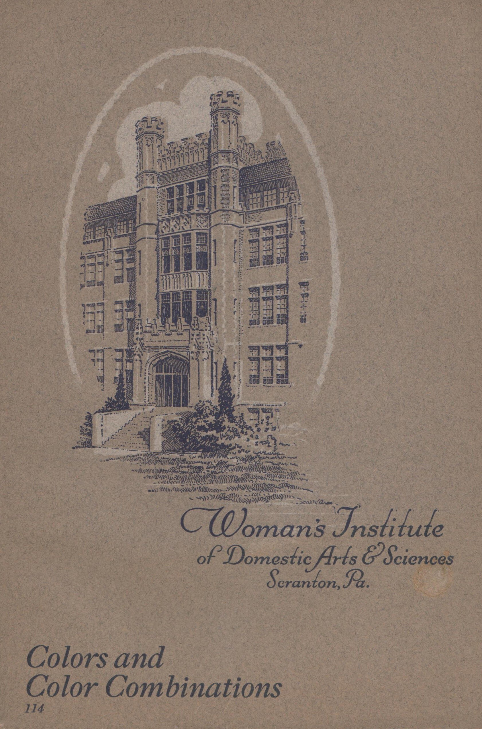 PDF Reproduction - 1916 - Colors and Color Combinations Booklet - Woman ...