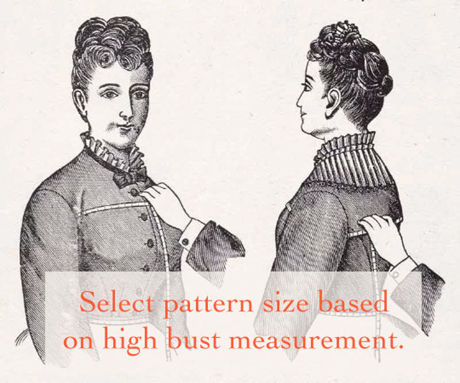 Women's Woven Bodice Sloper, 30" to 48" High Bust, With B, C, and D Cup ...