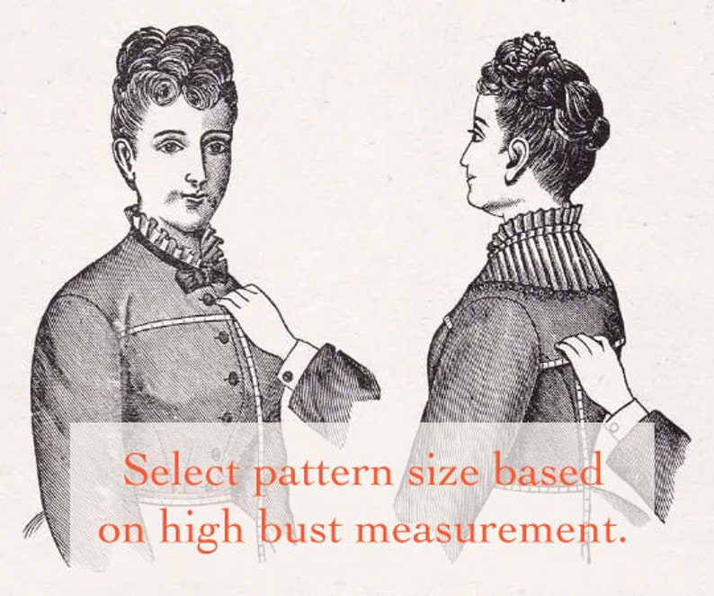 Women's Bodice Sloper for Stretch Fabrics With B, C, and D Cup - Tiled ...