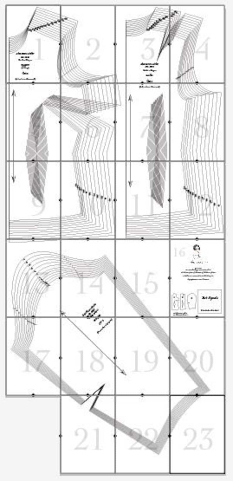 Women's Woven Bodice Sloper, 30" to 48" High Bust, With B, C, and D Cup ...