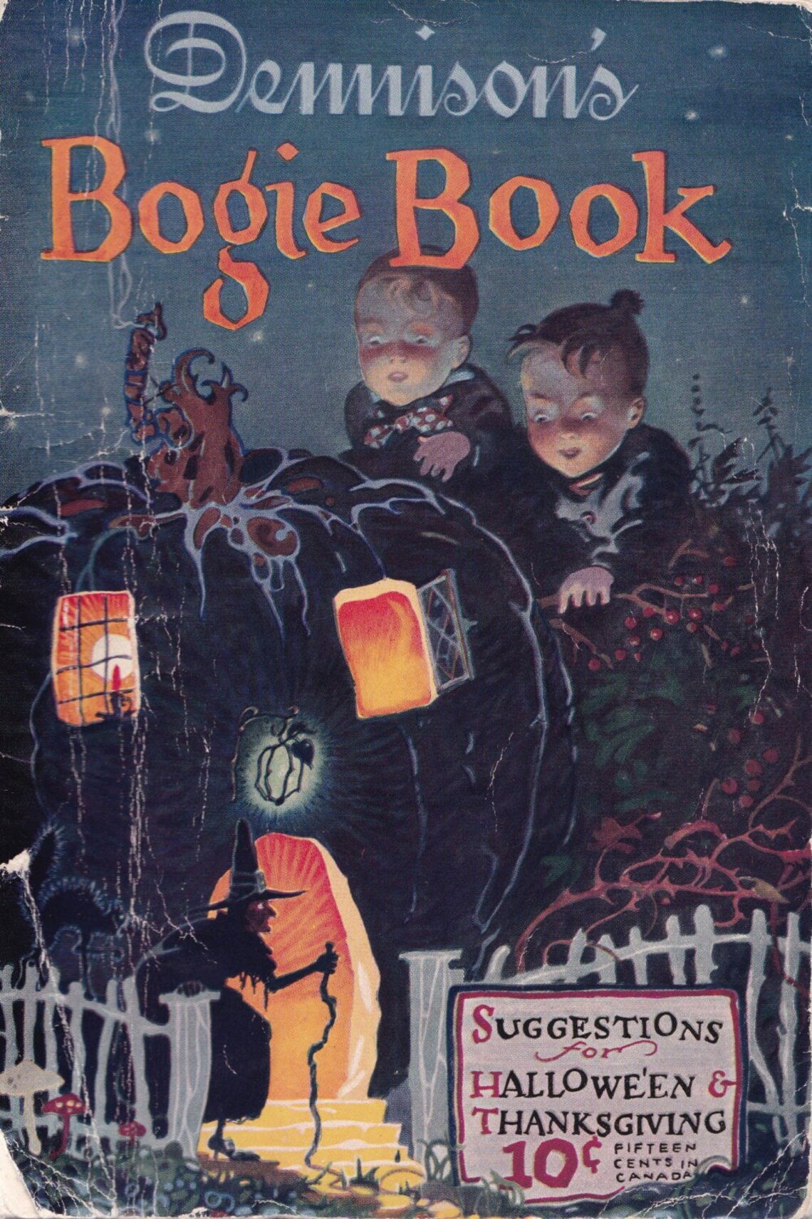 PDF Reproduction - 1925 - Dennison's Bogie Book - Vintage Halloween ...