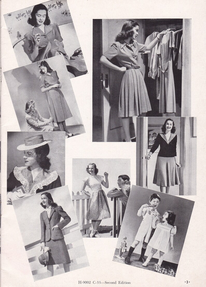 PDF Reproduction - 1942 - Make and Mend for Victory - Sewing Booklet ...