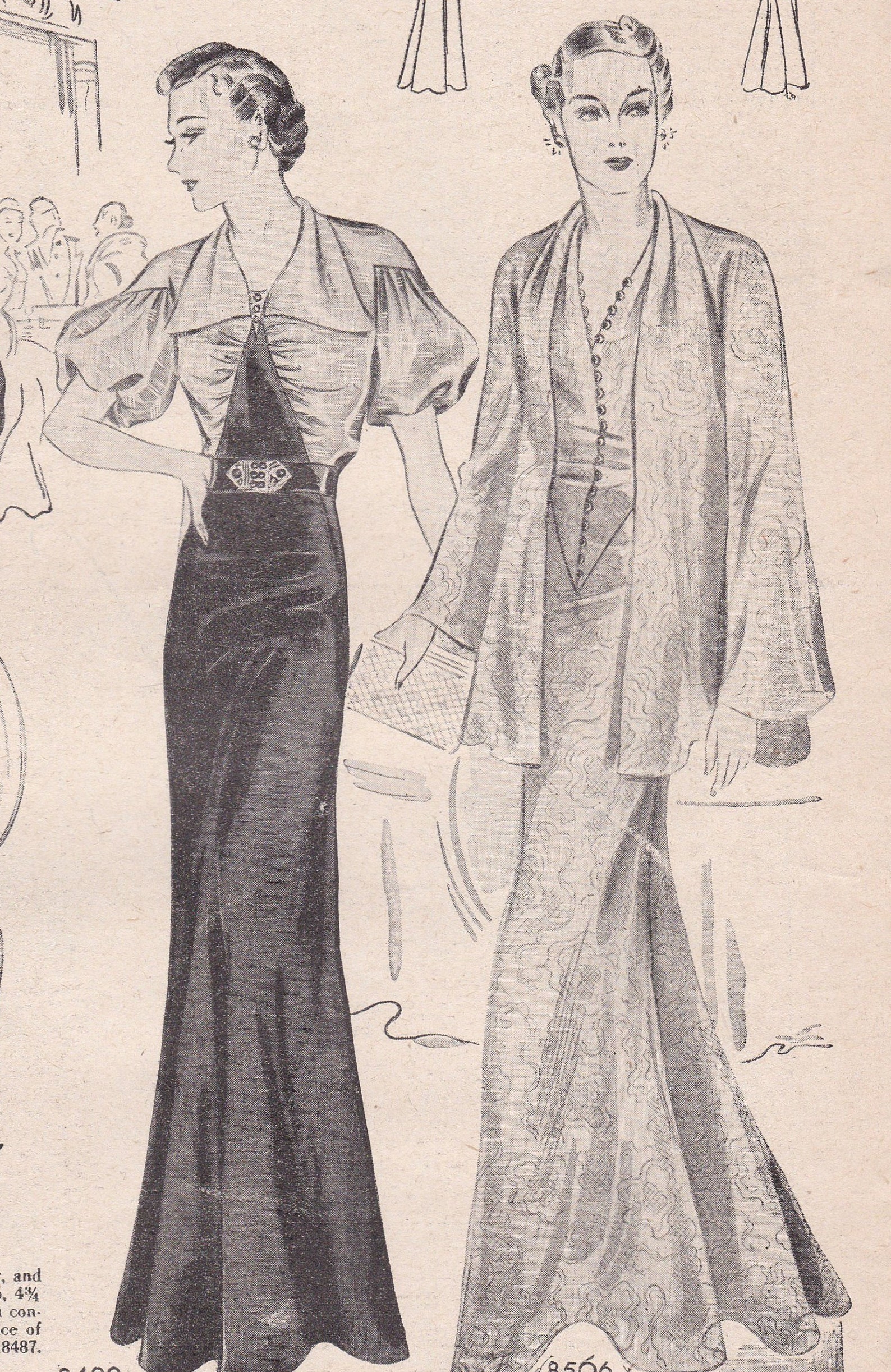 PDF Bundle - 1935 1936 Fashions - Three Pictorial Pattern Catalogs of ...