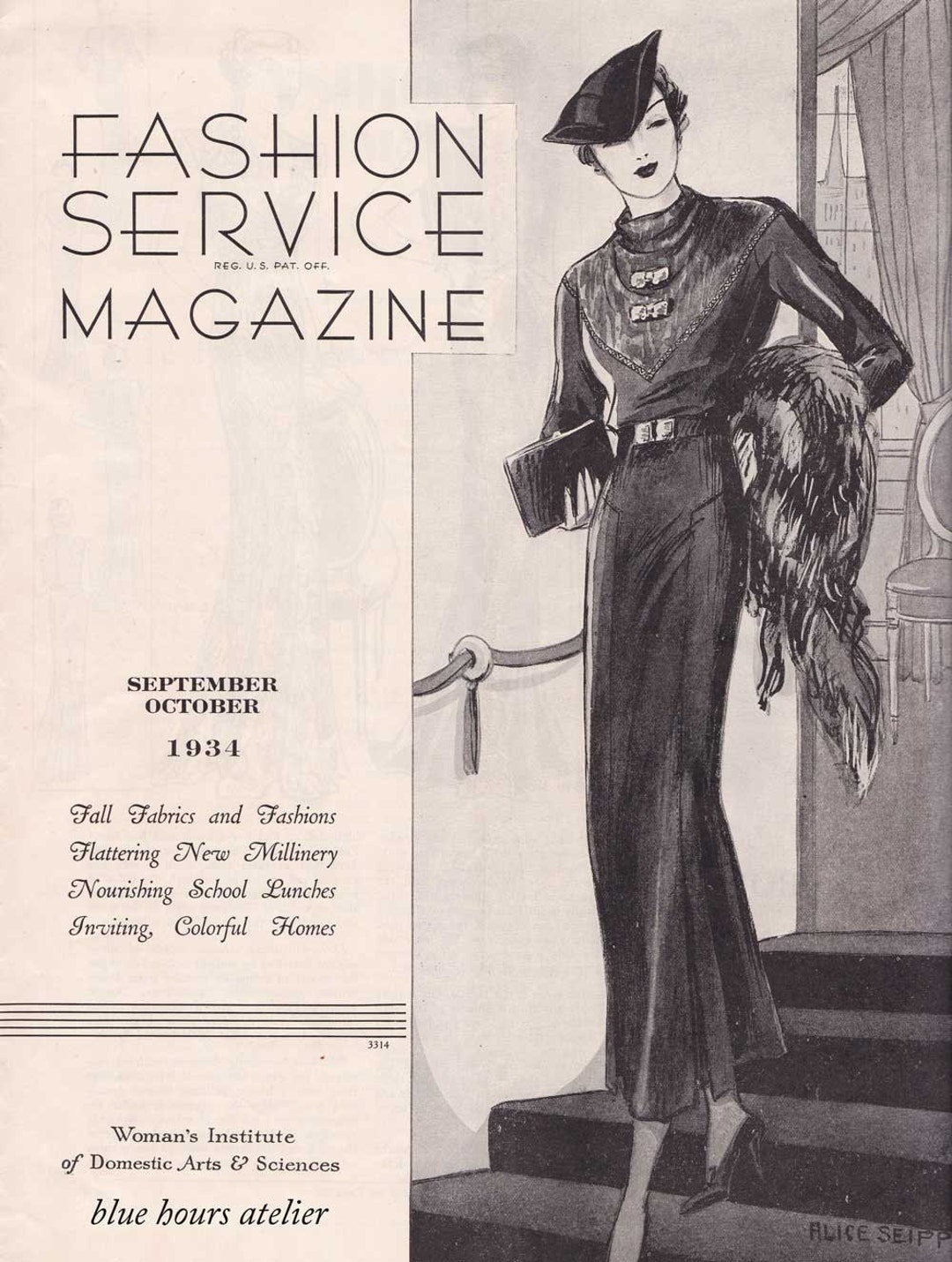 PDF Reproduction - 1934 September October - Fashion Service Magazine ...