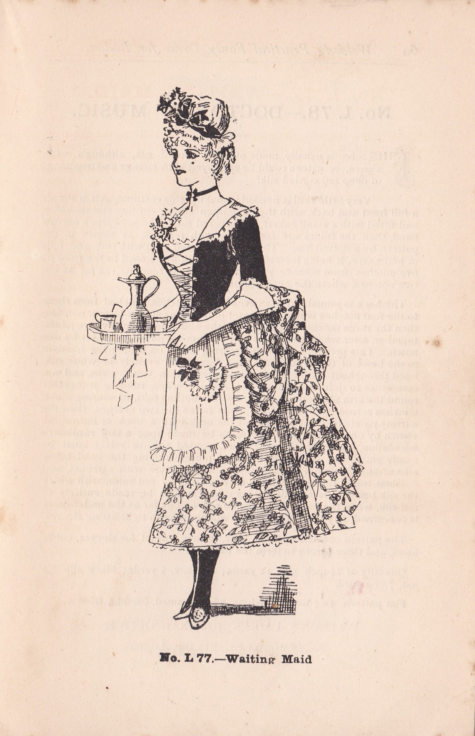 PDF Reproduction - Circa Late 1880s - Weldon's Fancy Dress for Ladies ...