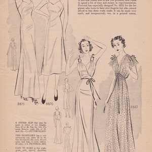 PDF Bundle - 1937 Fashions - Five Pictorial Pattern Catalogs of 1930s ...
