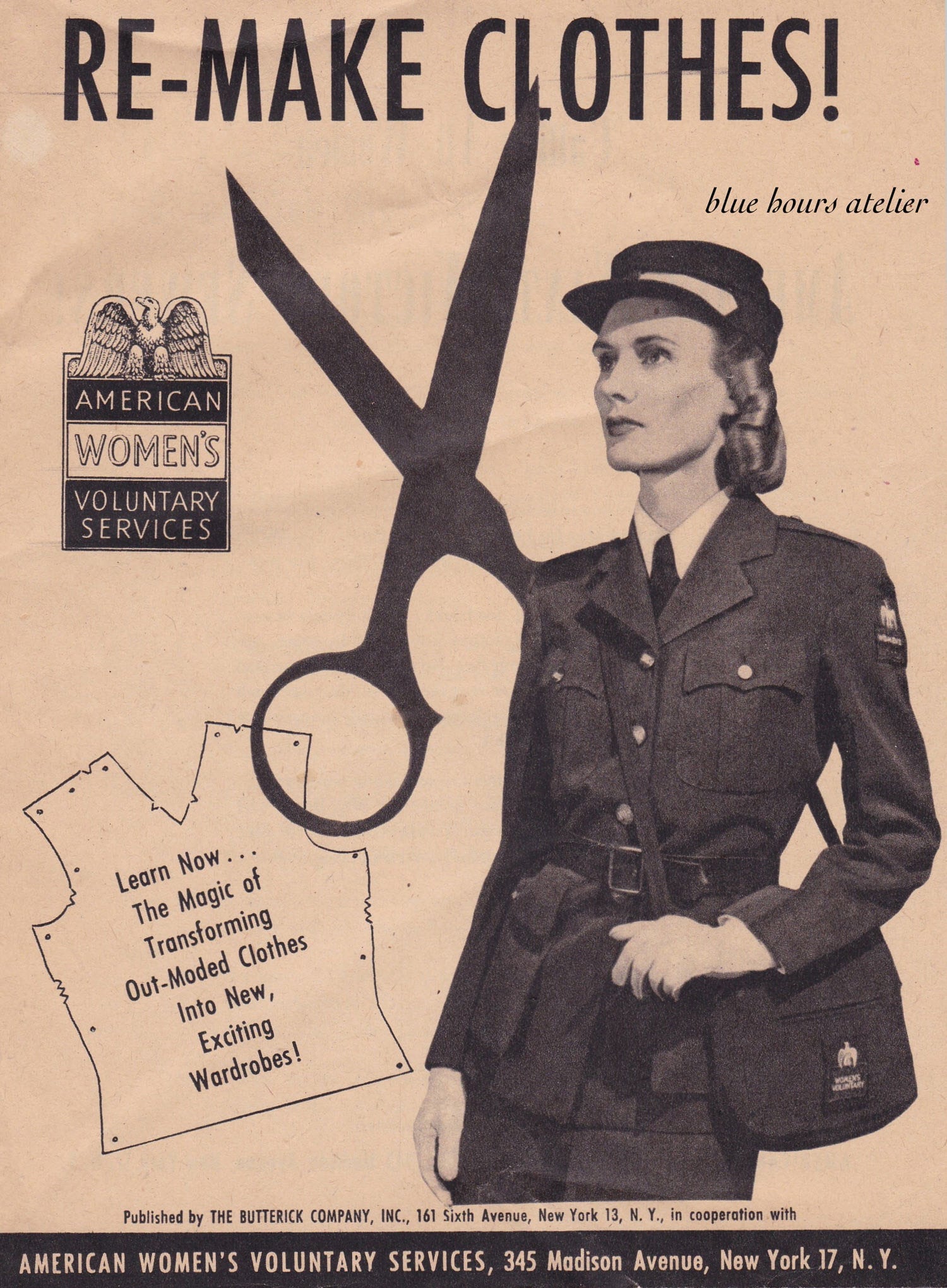 PDF Reproduction - 1940s - Remake Clothes - Repurposed Clothing Sewing ...