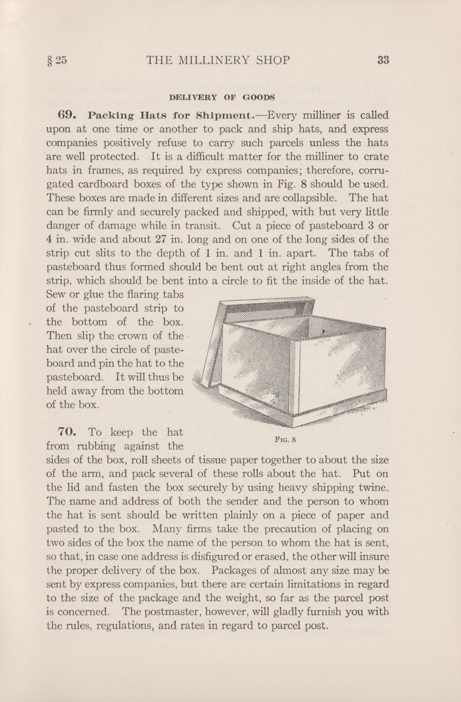 PDF Reproduction - 1916 - the Millinery Shop - Woman's Institute ...