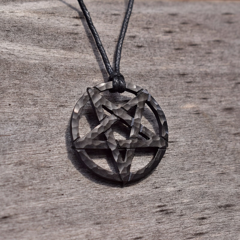 Pentagram Pendant - Etsy