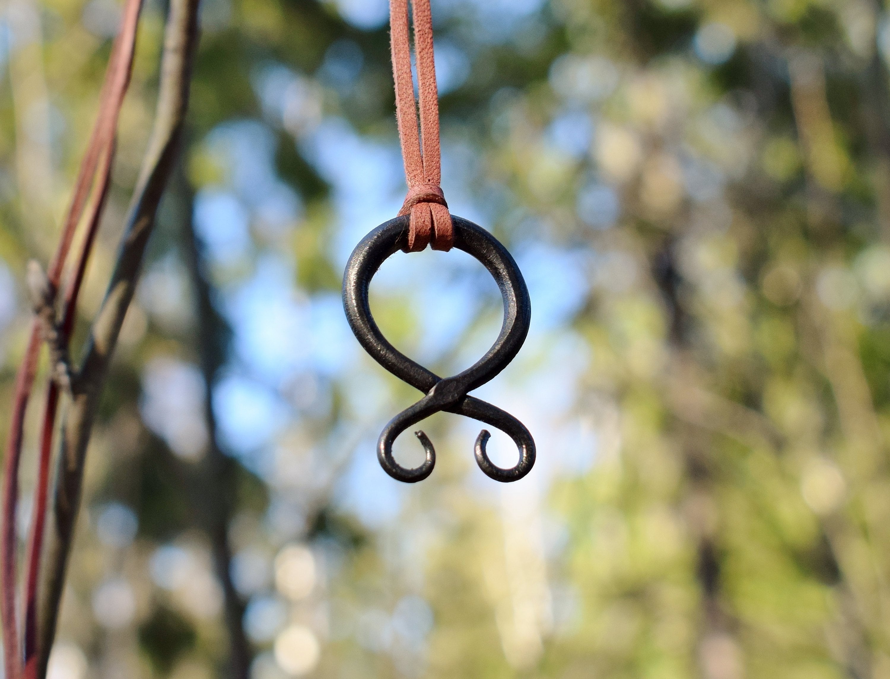 Viking Age Troll Cross Anti-troll Pendant Hand Forged Black - Etsy