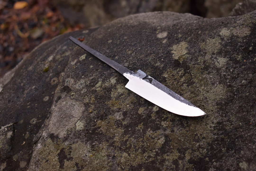 Hand Forged Finnish Puukko Knife Blade Blank, Extremely Sharp and High Quality Carbon Steel, DIY ...