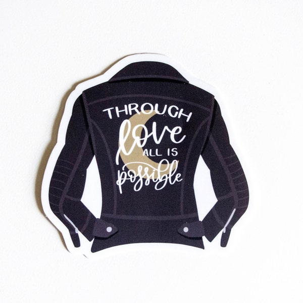 Leather Jacket Stickers - Etsy
