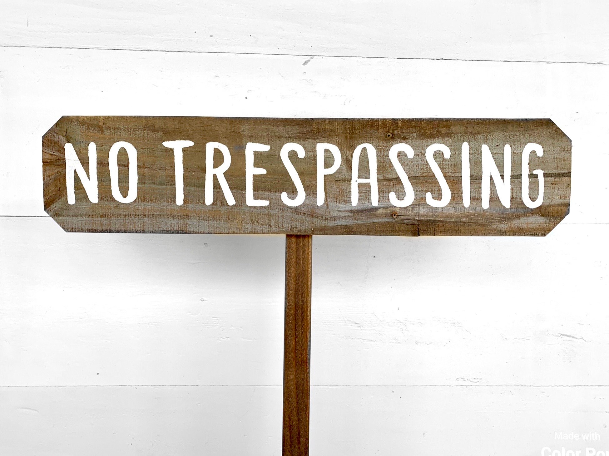 No Trespassing Sign No Trespassing Order No Trespassing Etsy