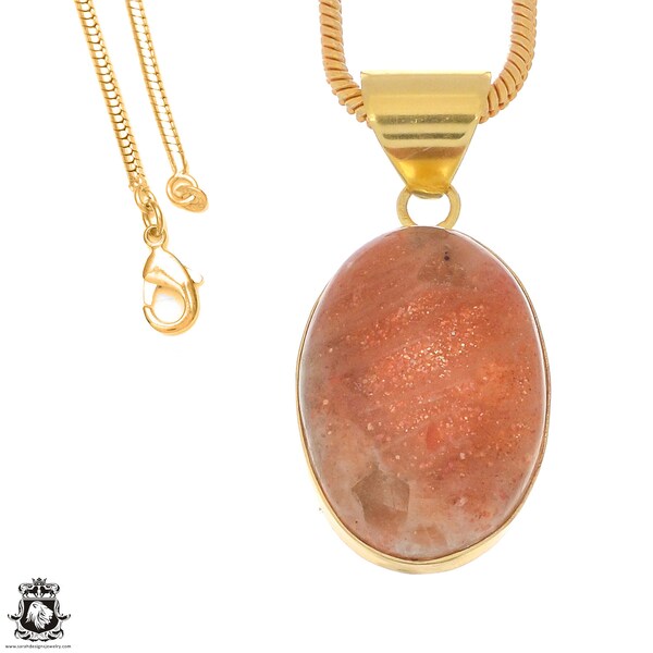 Sunstone Pendant - Etsy