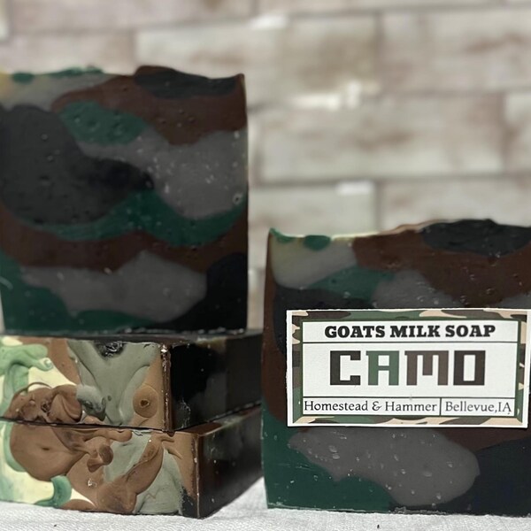 Camouflage Soap - Etsy
