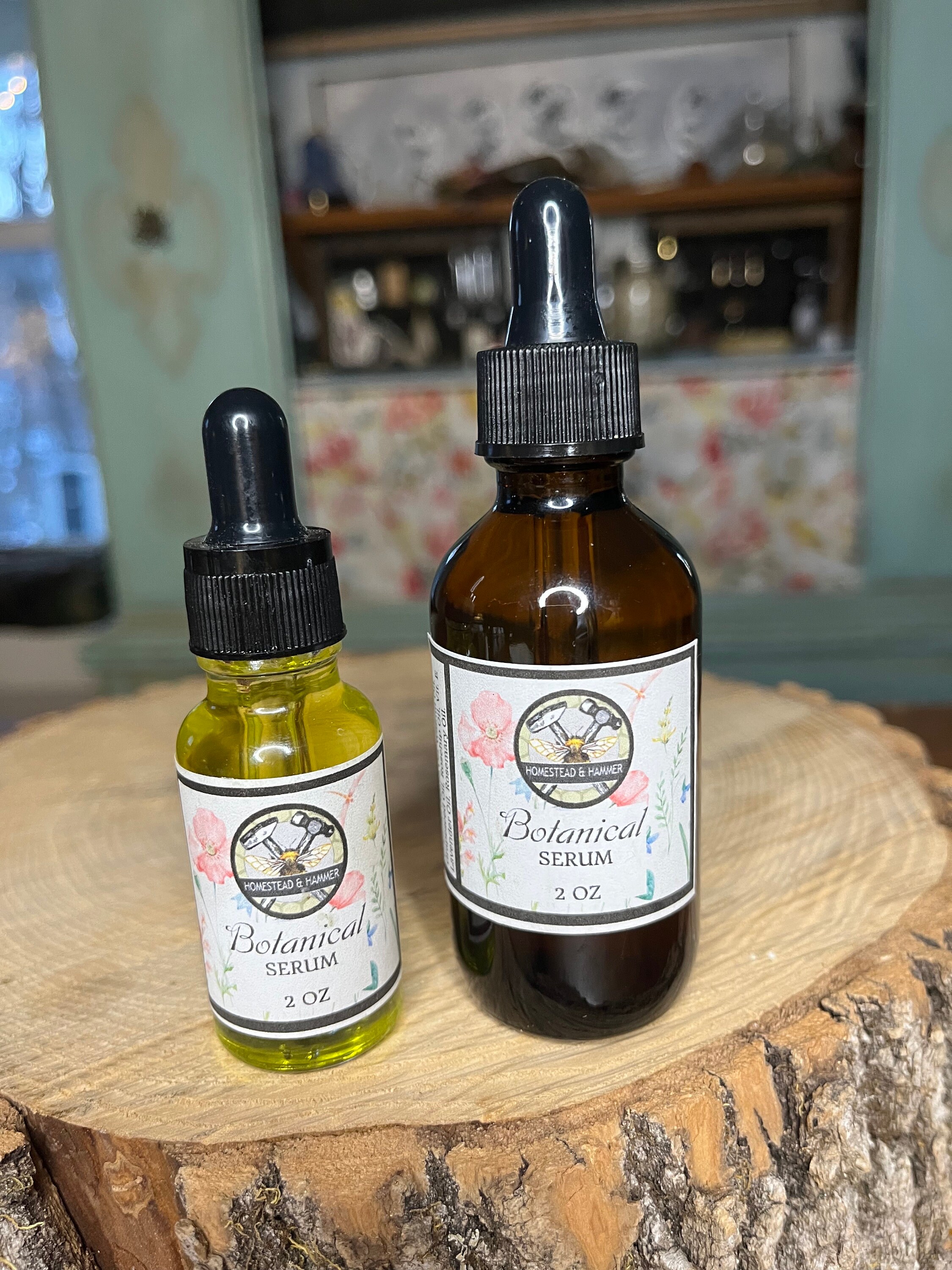 Botanical Face Oil - Etsy