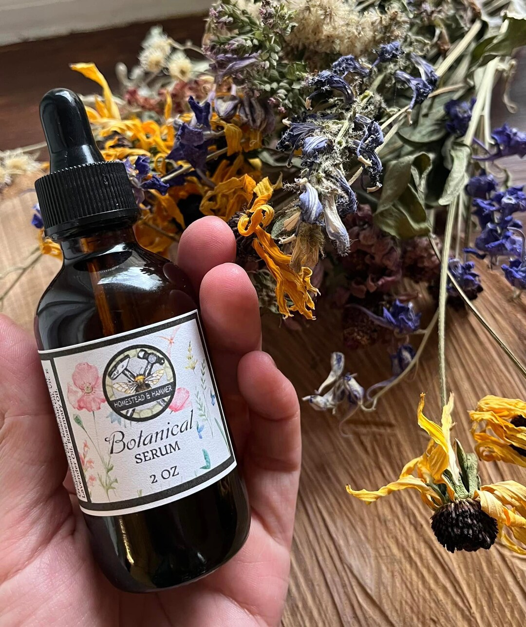 Botanical Face Oil - Etsy