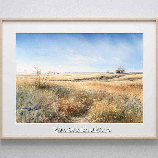 Prairie Painting - Etsy Canada