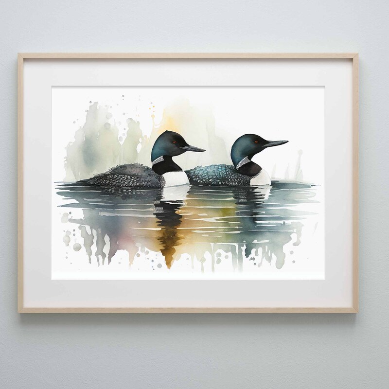 Loon Painting - Etsy
