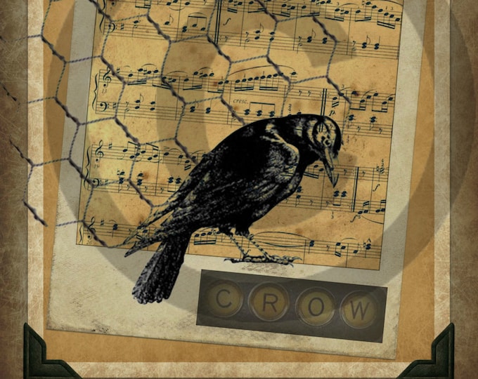 Primitive Digital Art Primitive With Crow Candle Logo - Etsy