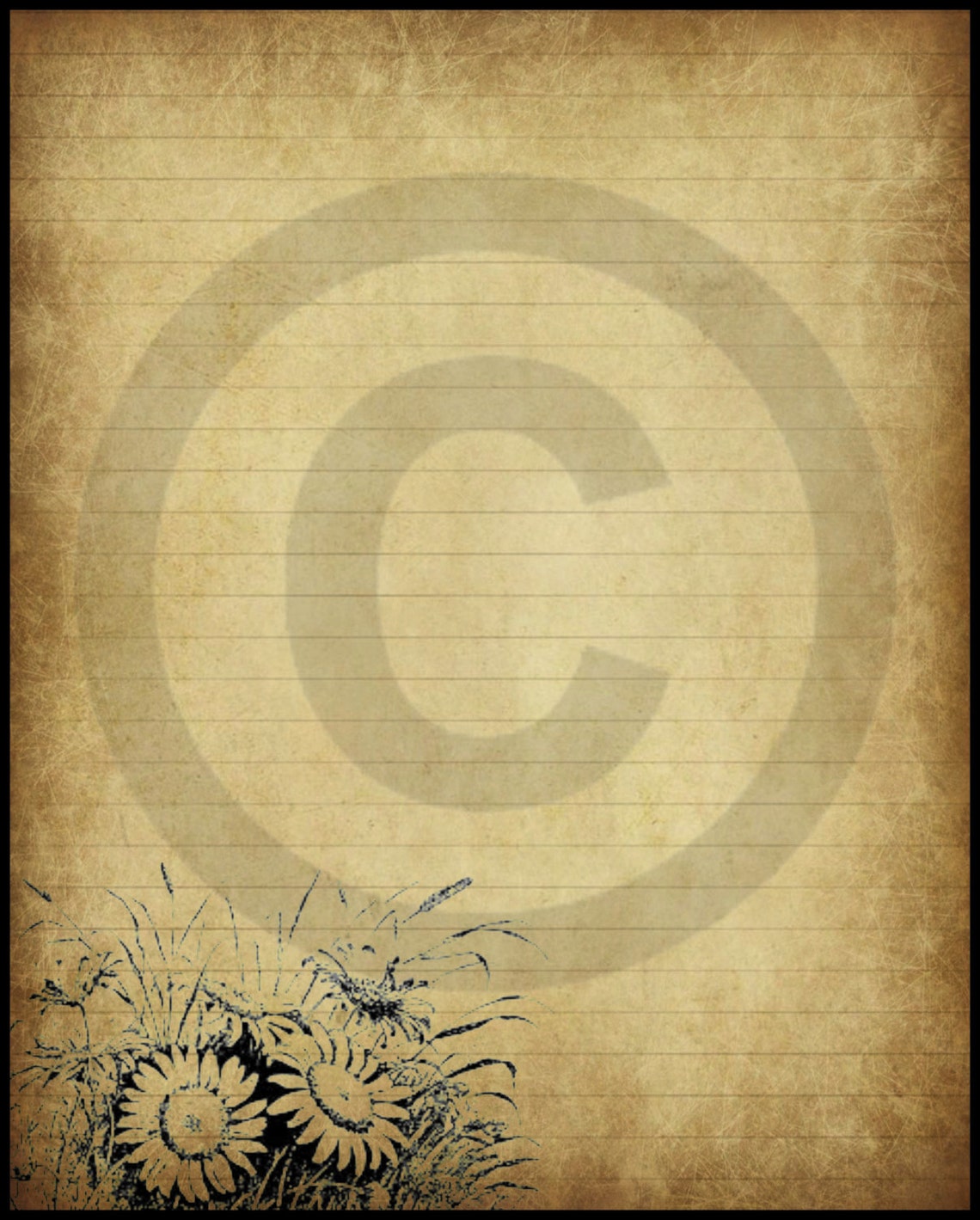 Printable Journal Paper - Journal Sheet - Pages - Vintage ...