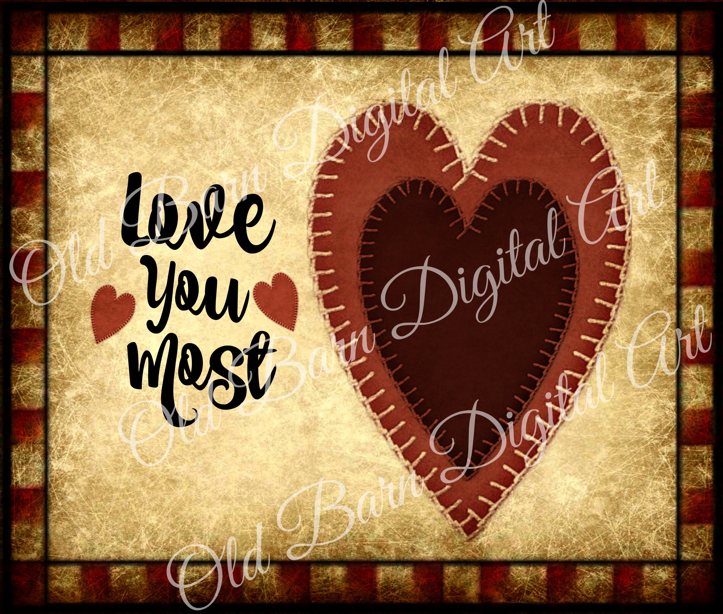 Pantry Label - Valentine - Love You Most - Jar Candle Label - Pantry ...