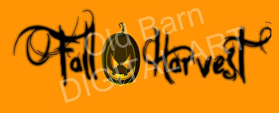 3x7 Primitive Digital Art Image/ Label /fall Harvest/fall | Etsy